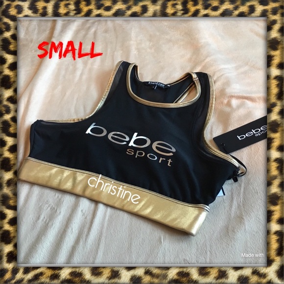 bebe | Intimates & Sleepwear | New Bebesports Bra Small | Poshmark